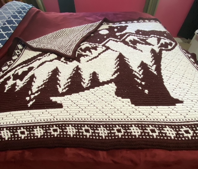 Wilderness Bears Mosaic Crochet Pattern | Nerd Princess Designs