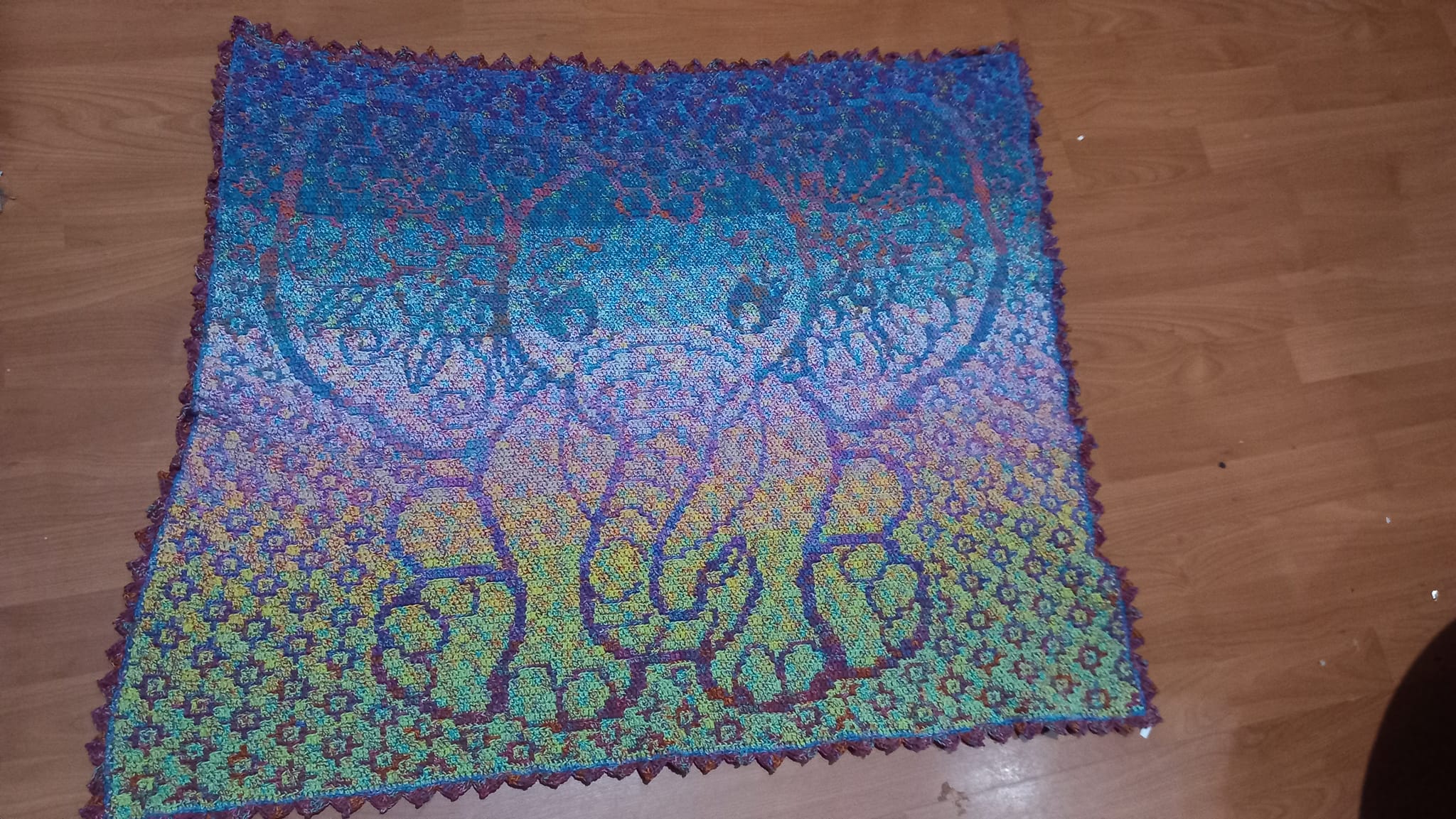 Chloe Elephant Mosaic Crochet Pattern | Nerd Princess Designs