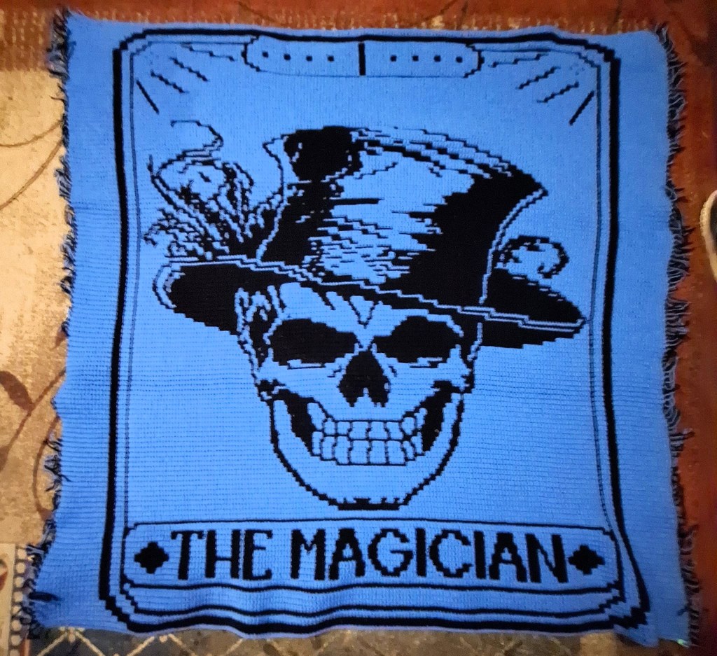 The Magician Tarot Mosaic Crochet Pattern | Nerd Princess Designs